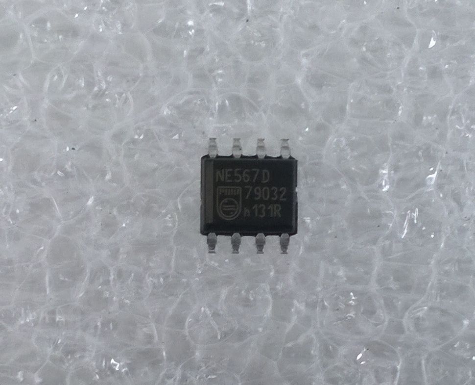 Lot de 2 Circuits Intégrés - NE567D CMS SO8 - Tone decoder/phase-locked ...