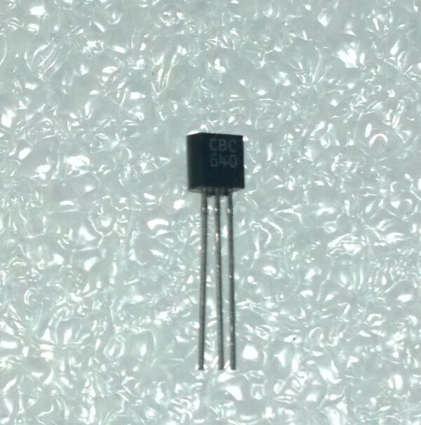 LOT DE DEUX TRANSISTORS EPITAXIAUX PNP - BC640 - 80V 0,5A 1W