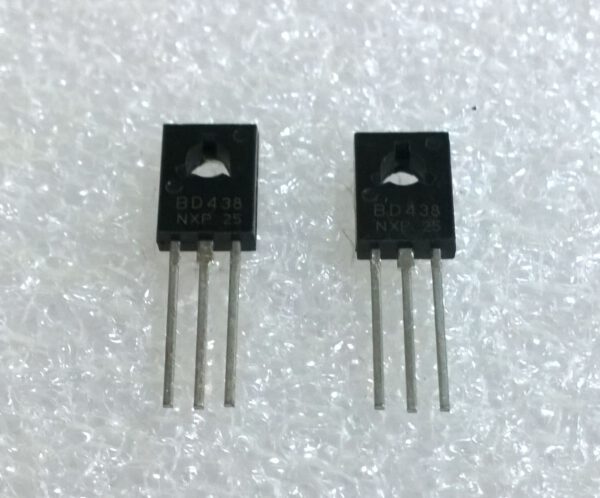 LOT DE 4 TRANSISTORS DE PUISSANCE - BD438 - 45V 4A 36W - PNP >=BD436 BD434