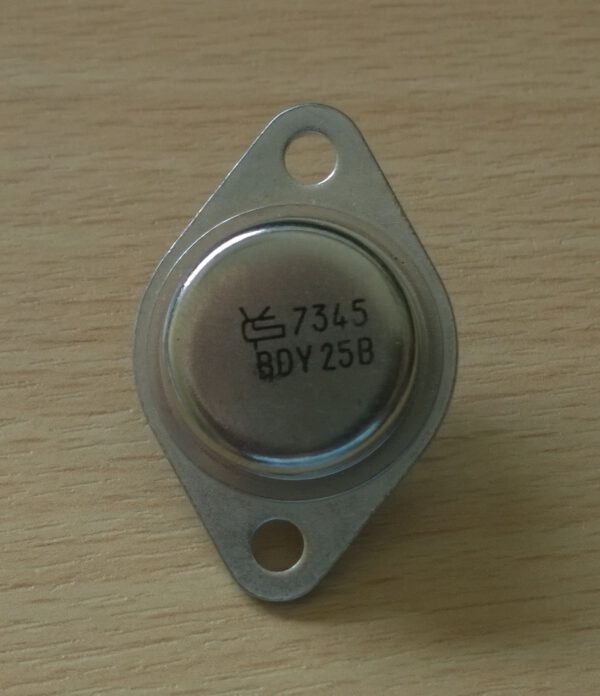 Lot de 2 Transistors NPN 140V 6A 85W BDY25B SESCOSEM