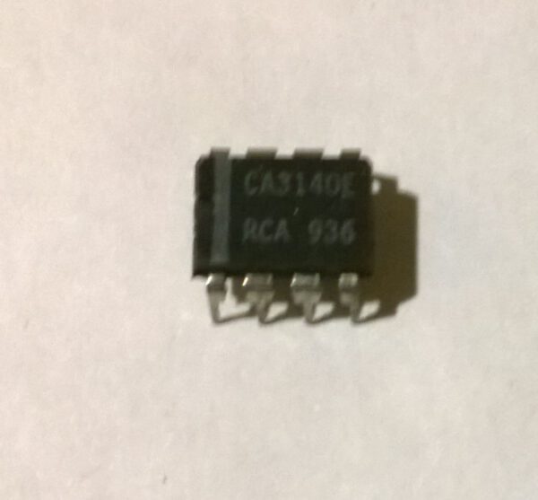 Lot de 2 Circuits Intégrés - CA3140E - 4.5MHz BiMOS Operational ...