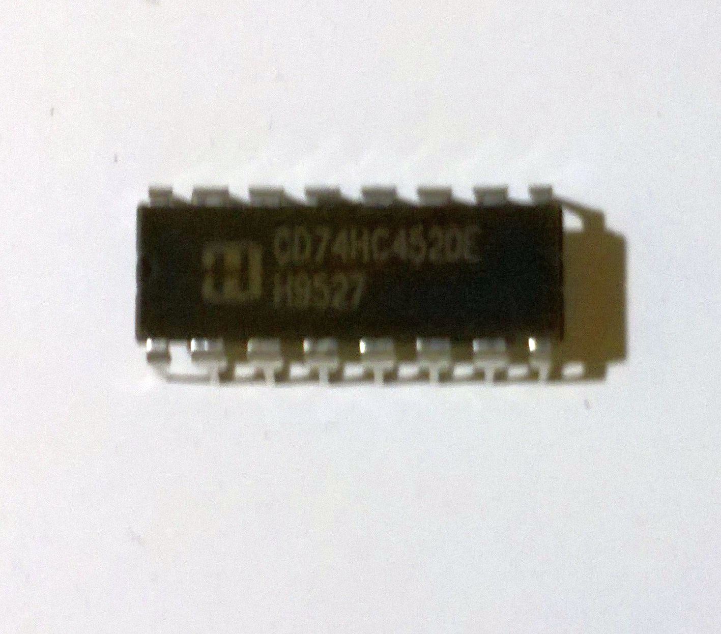 LOT DE 2 CIRCUITS INTEGRES - Dual 4-bit synchronous binary counter ...