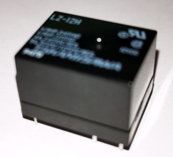 RELAIS BOBINE 12Vdc - 1 contact RT 5A @ 120Vac 30Vdc - TAKAMISHAWA - LZ 12H