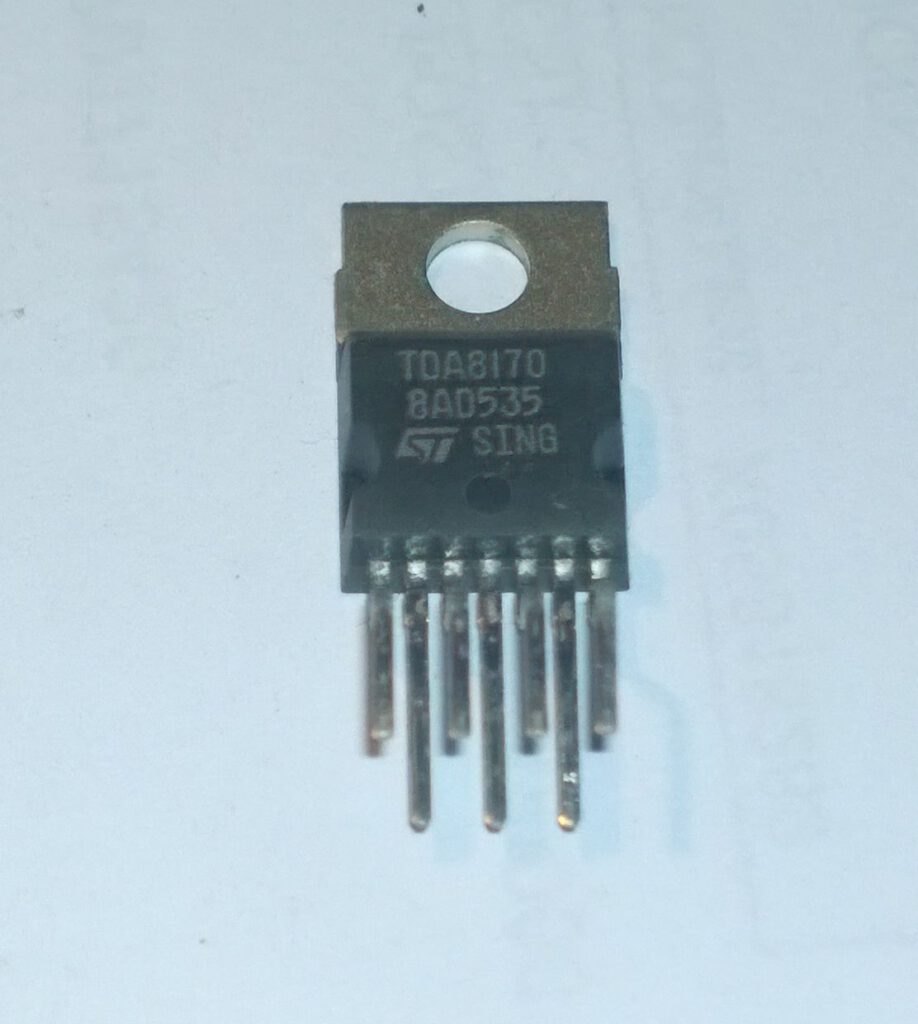 CIRCUIT INTEGRE - TDA8170 - TV VERTICAL DEFLECTION OUTPUT CIRCUIT